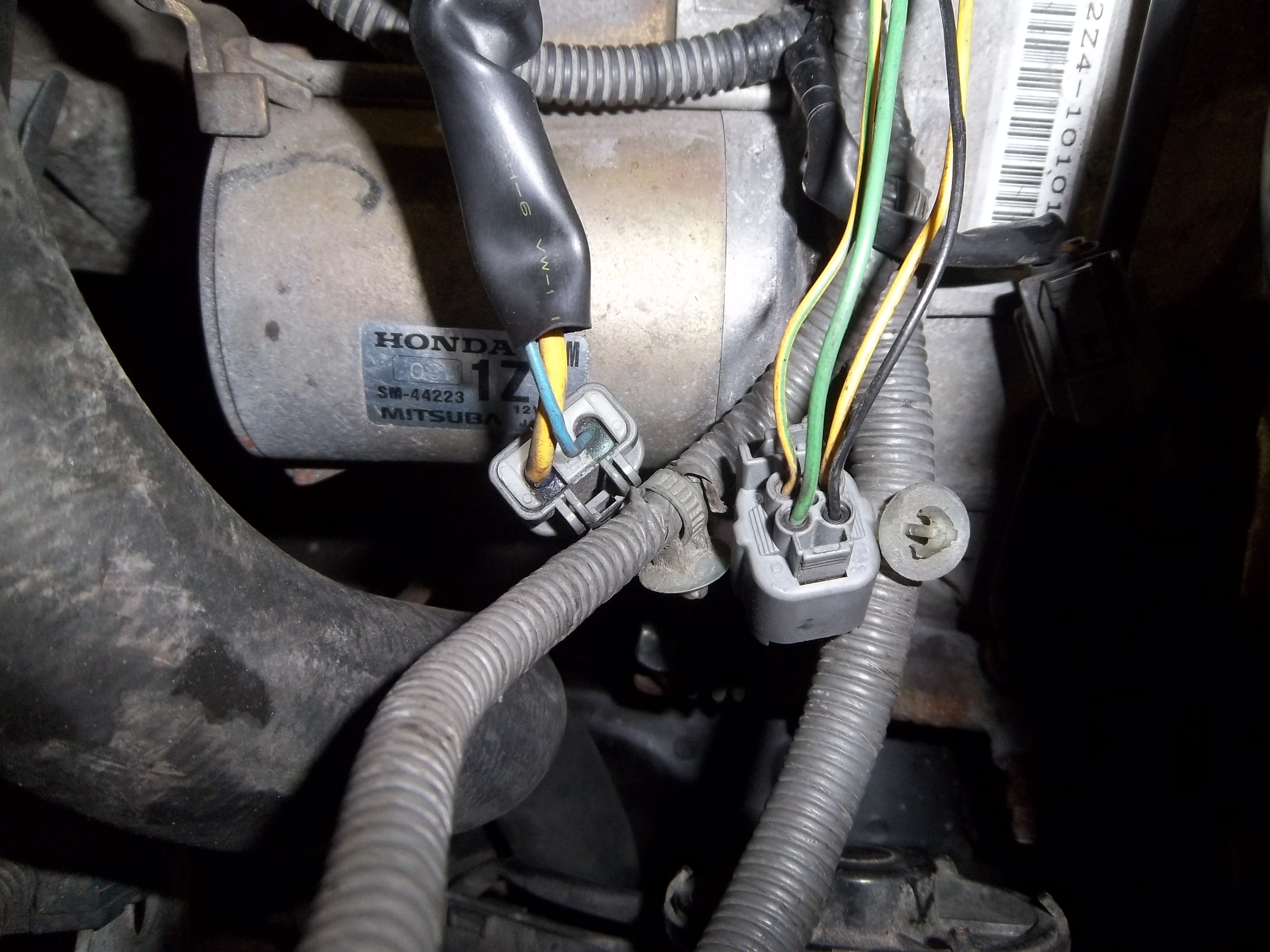 H22a Wiring Harness Diagram Drawing Colon